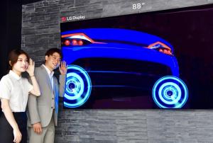 LG디스플레이, ‘IMID 2019’서 88인치 8K 크리스탈사운드OLED 선보인다